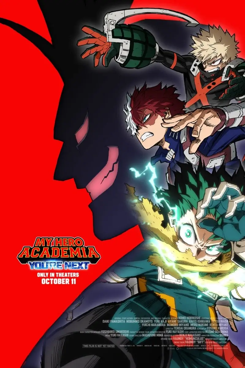 My Hero Academia: You're Next | Clifford Chapin Talks Bakugo | THS ...