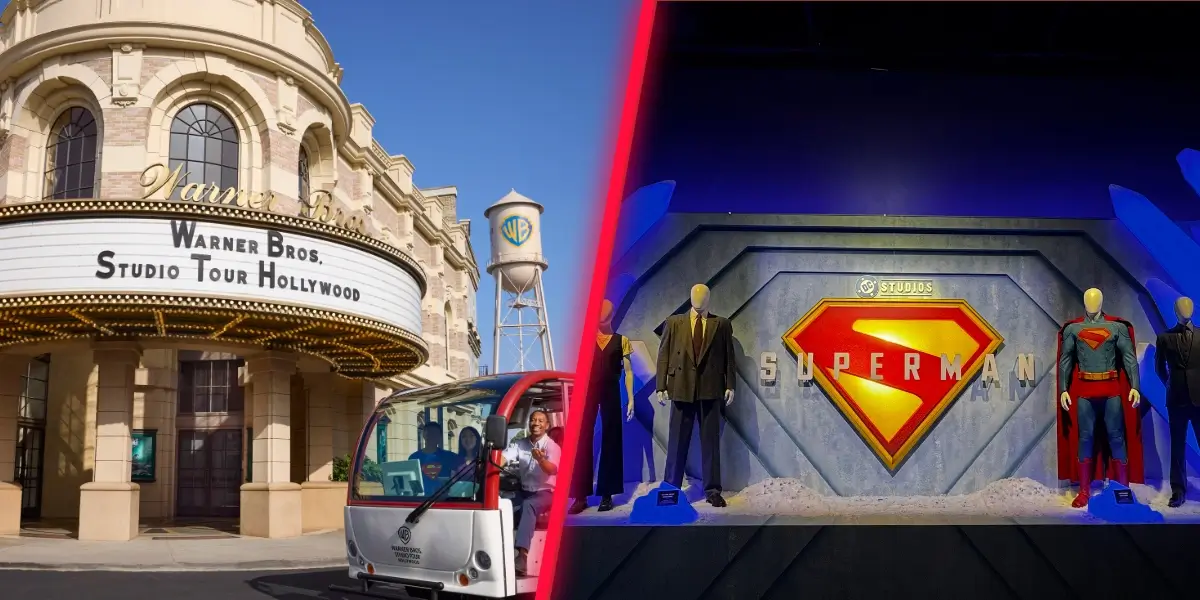 The Warner Bros. Studio Tour Hollywood Expands With New 'Superman ...